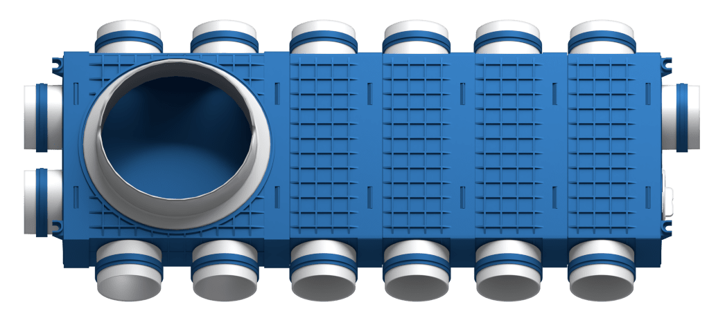 15 Port Modular Manifold - ClickVent